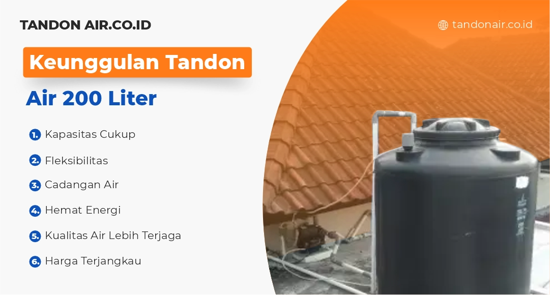 4 Harga Tandon Air 200 Liter Termurah - Tandon Air