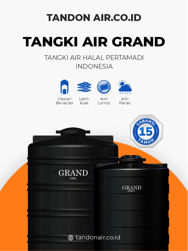 8 Rekomendasi Merk Tandon Air Anti Lumut Terbaik 2024 - Tandon Air