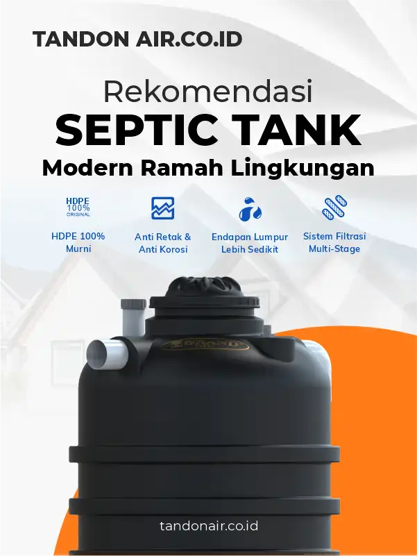 Kelebihan Septic Tank Modern Dibandingkan Sistem Konvensional - Tandon Air