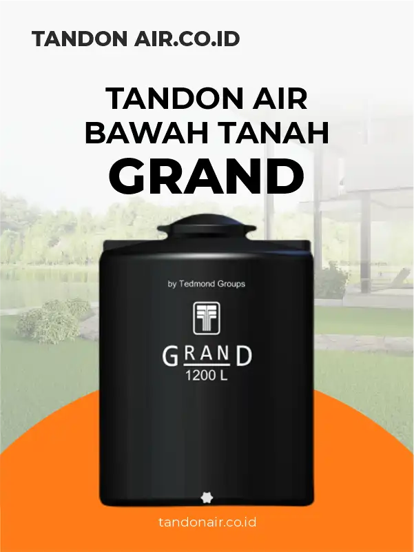Tandon Air Bawah Tanah Hemat Tempat dan Tahan Lama - Tandon Air