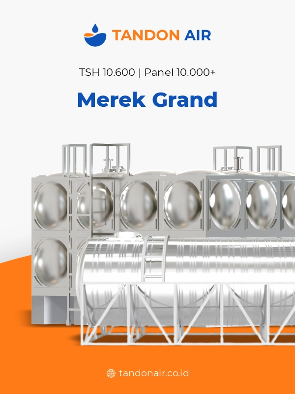 Tandon Air 10000 Liter untuk Kebutuhan Komersial dan Industri - Tandon Air