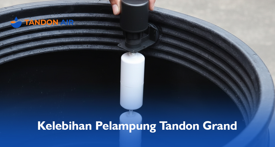 Cara Kerja Pelampung Tandon Grand untuk Atur Debit Air - Tandon Air