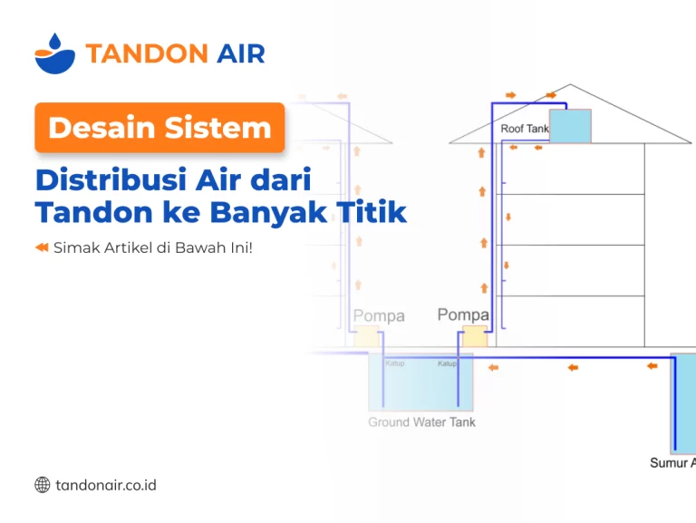 Desain Sistem Distribusi Air dari Tandon ke Banyak Titik - Tandon Air