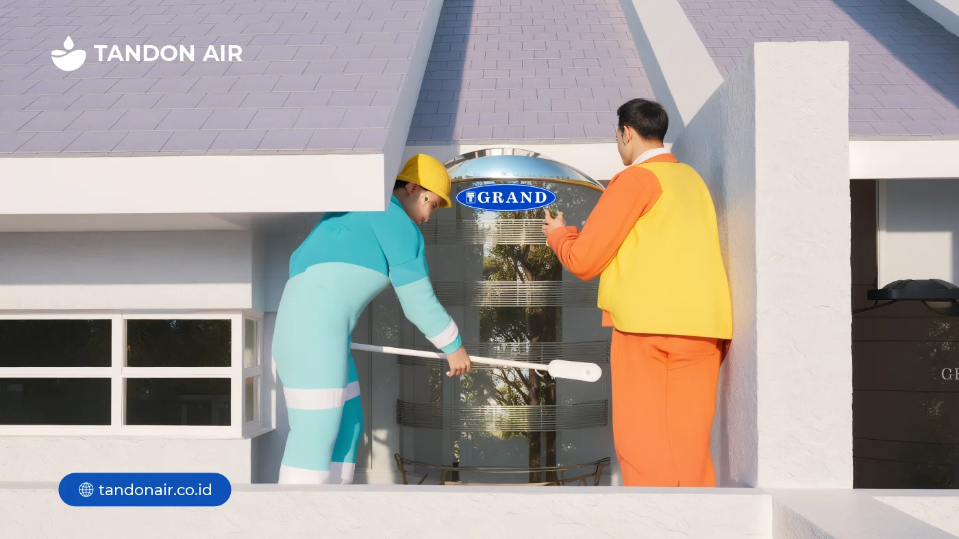 Kenapa Tandon Stainless Cocok untuk Rooftop Rumah Anda? - Tandon Air