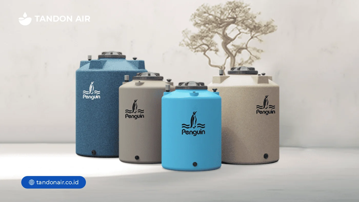Kapasitas Maksimum Tandon Air Penguin Jumbo dan Beratnya - Tandon Air